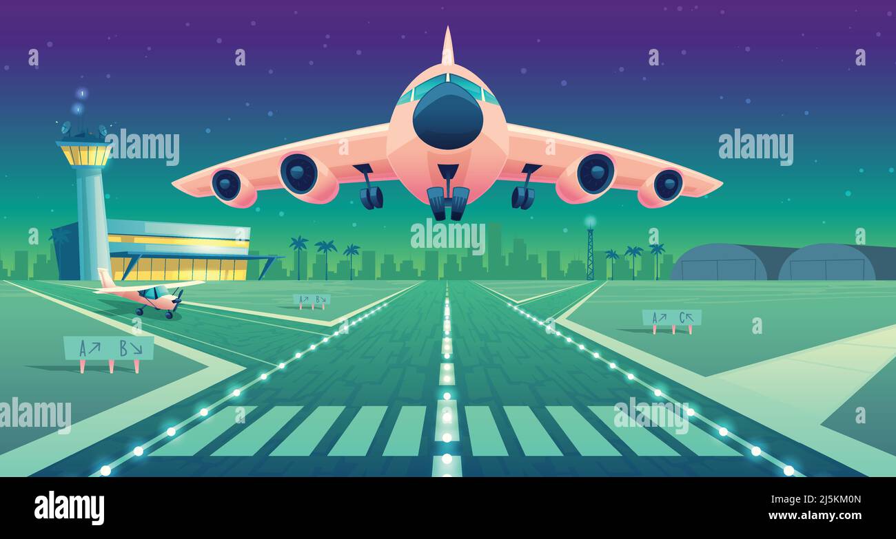 Air field airport aviation Stock Vector Images - Alamy