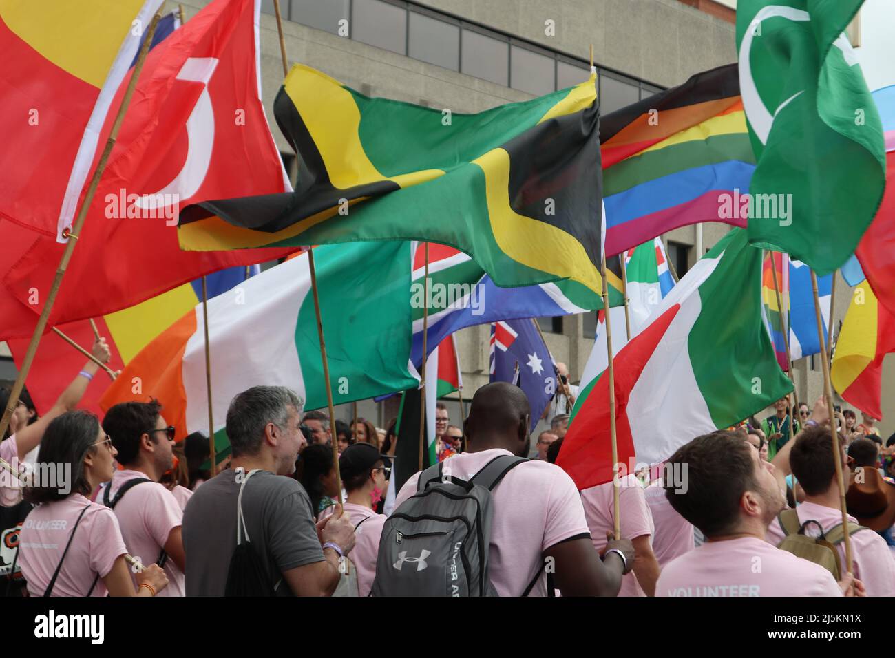 Brighton rainbow flag hi-res stock photography and images - Alamy
