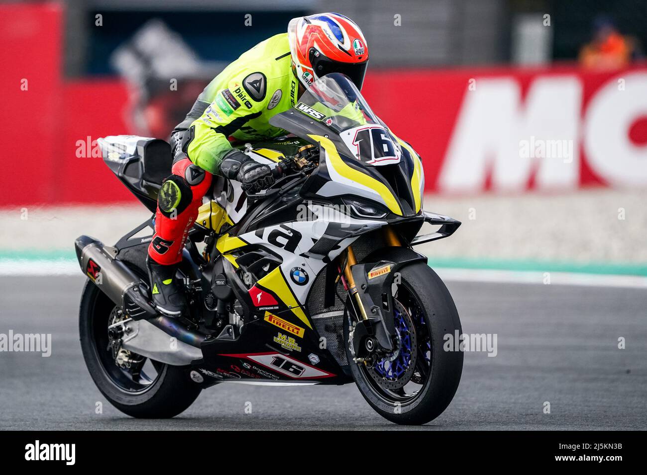 ASSEN, NETHERLANDS - APRIL 24: Gabriele Ruiu of Italy rides during the ...