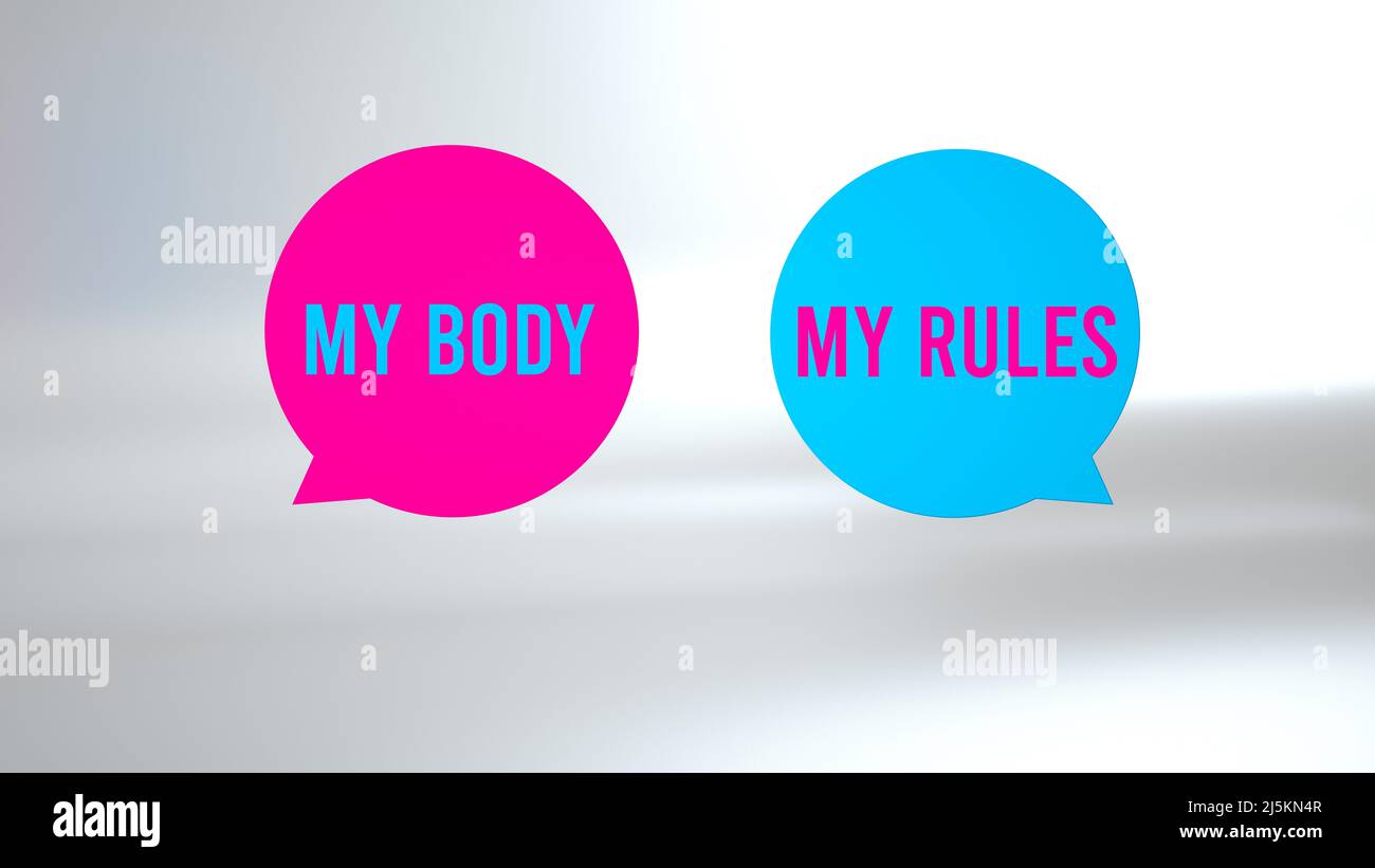 my body my rules Stock Photo - Alamy
