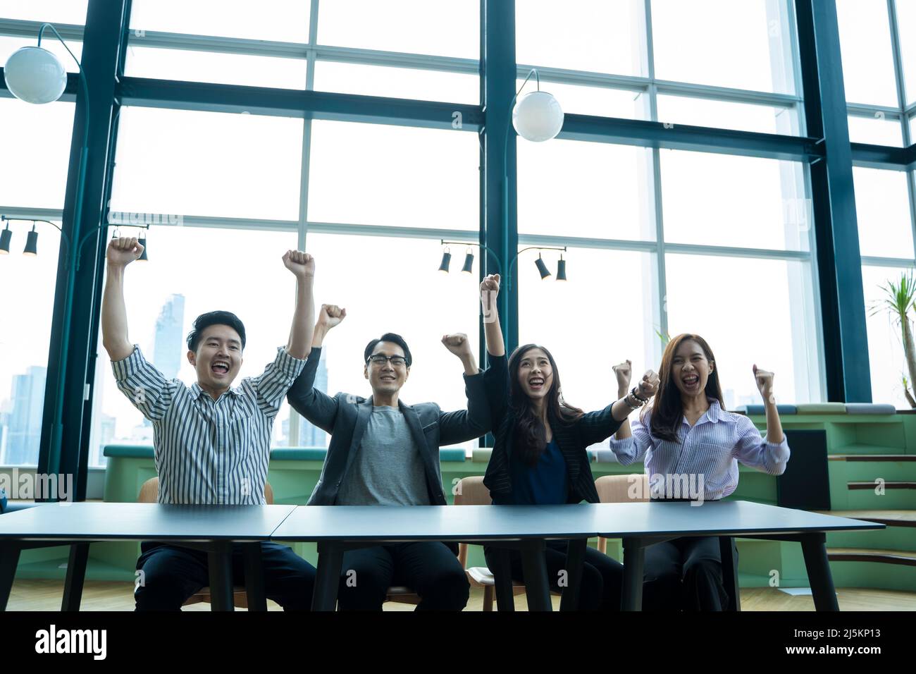 Successful completion business meeting hi-res stock photography and ...