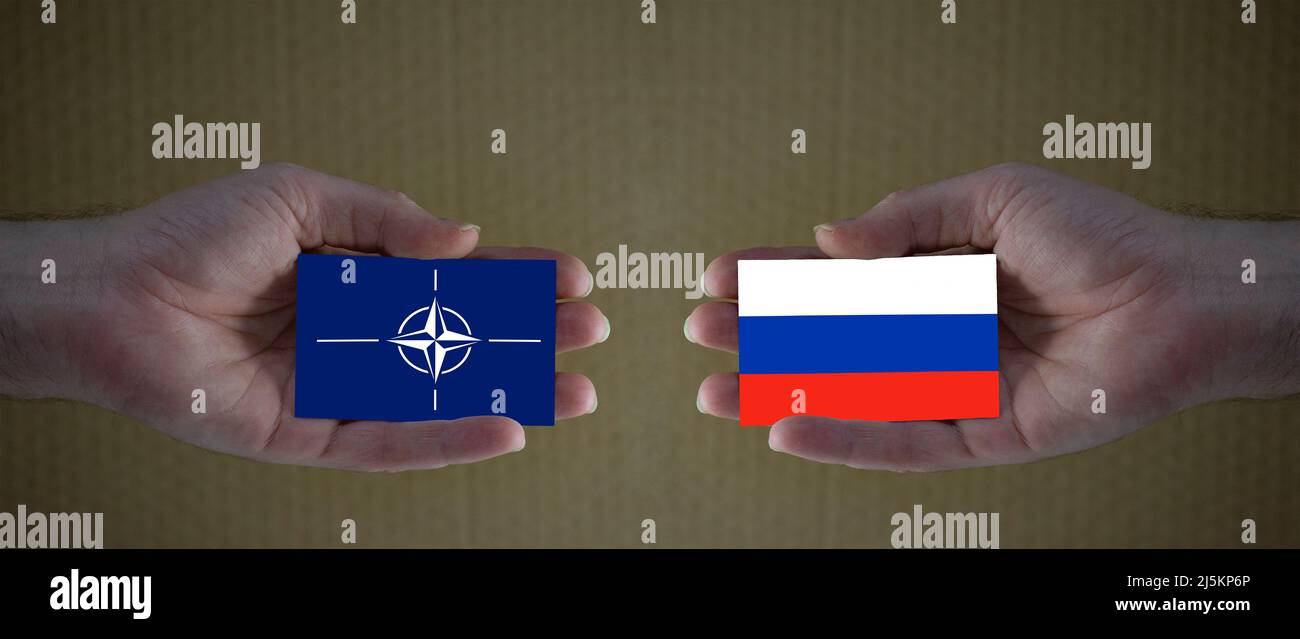 Russian Flag Cold War