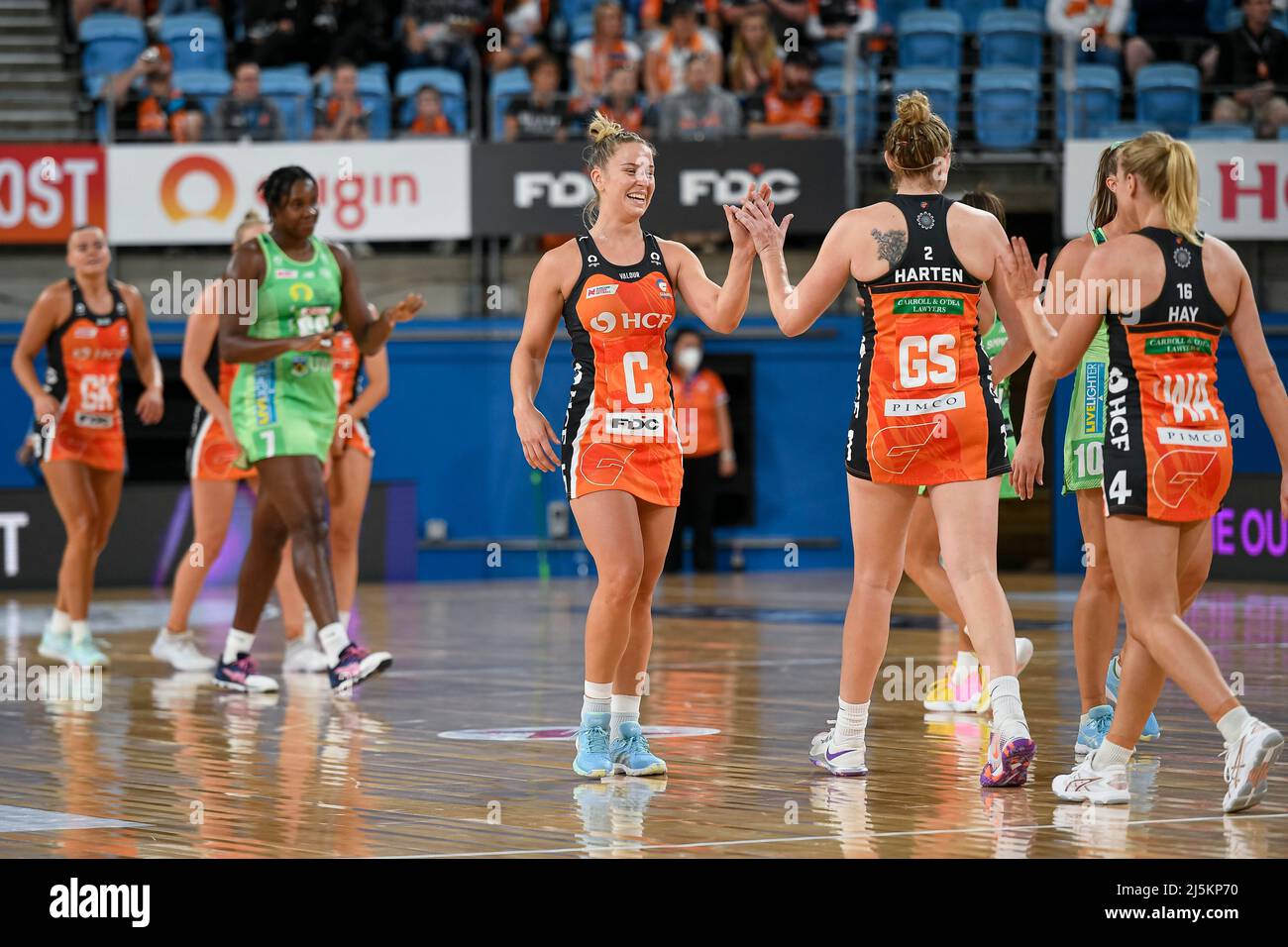 24th April 2022; Ken Rosewall Arena, Sydney, New South Wales, Australia ...