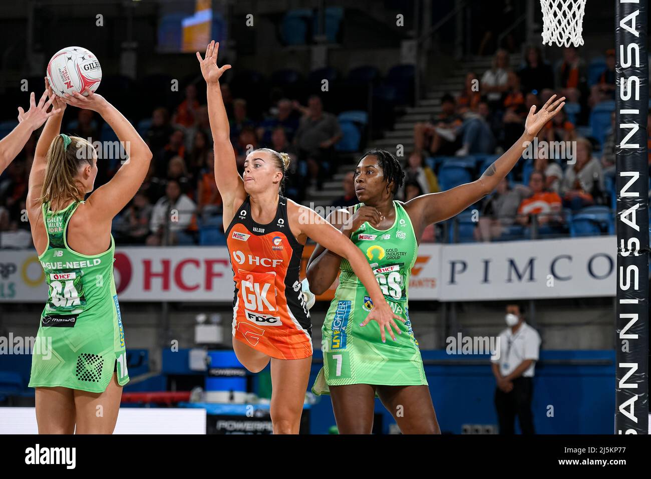 24th April 2022; Ken Rosewall Arena, Sydney, New South Wales, Australia ...