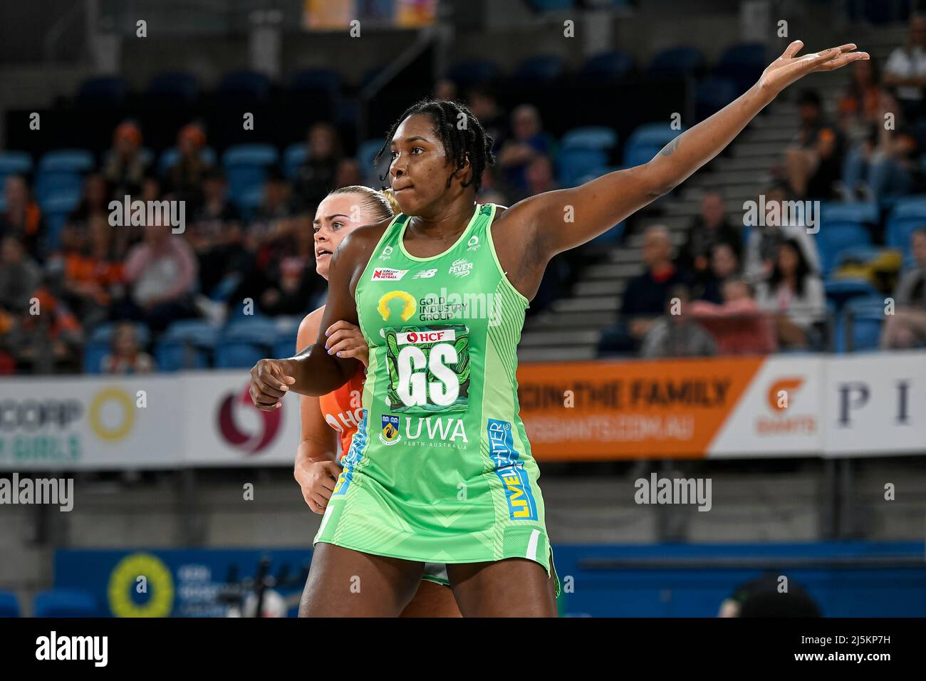 24th April 2022; Ken Rosewall Arena, Sydney, New South Wales, Australia ...