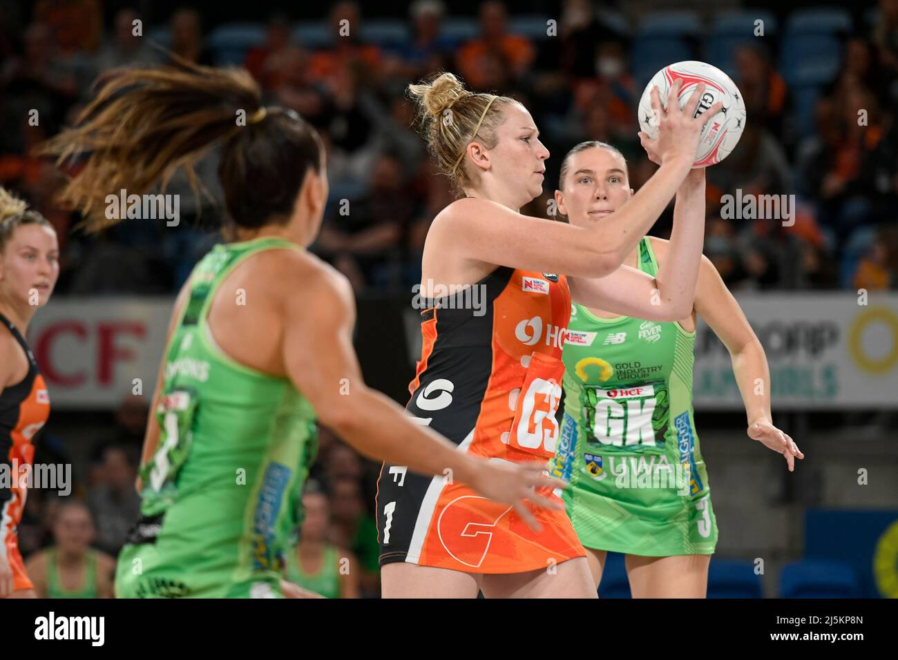 24th April 2022; Ken Rosewall Arena, Sydney, New South Wales, Australia ...