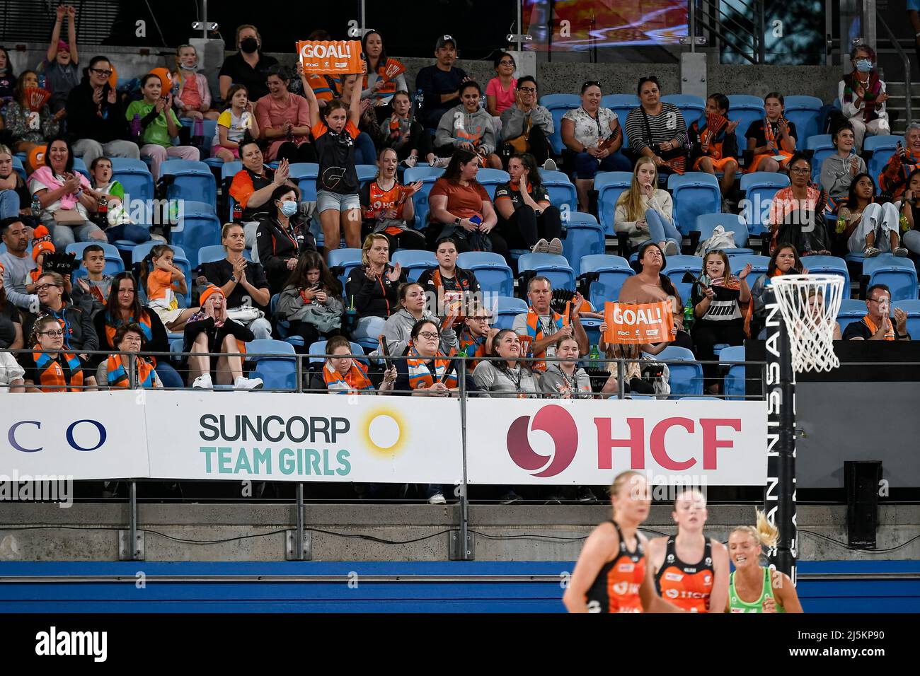 24th April 2022; Ken Rosewall Arena, Sydney, New South Wales, Australia ...