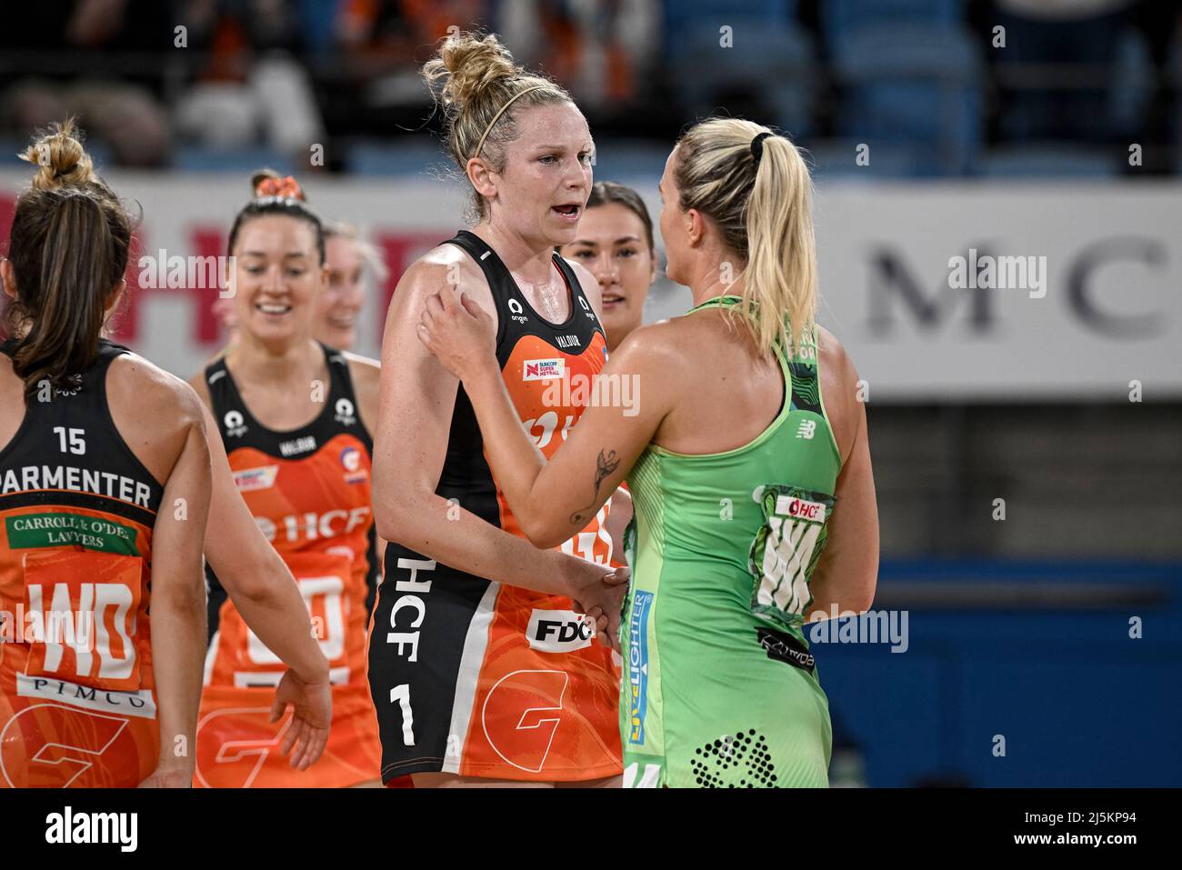 24th April 2022; Ken Rosewall Arena, Sydney, New South Wales, Australia ...