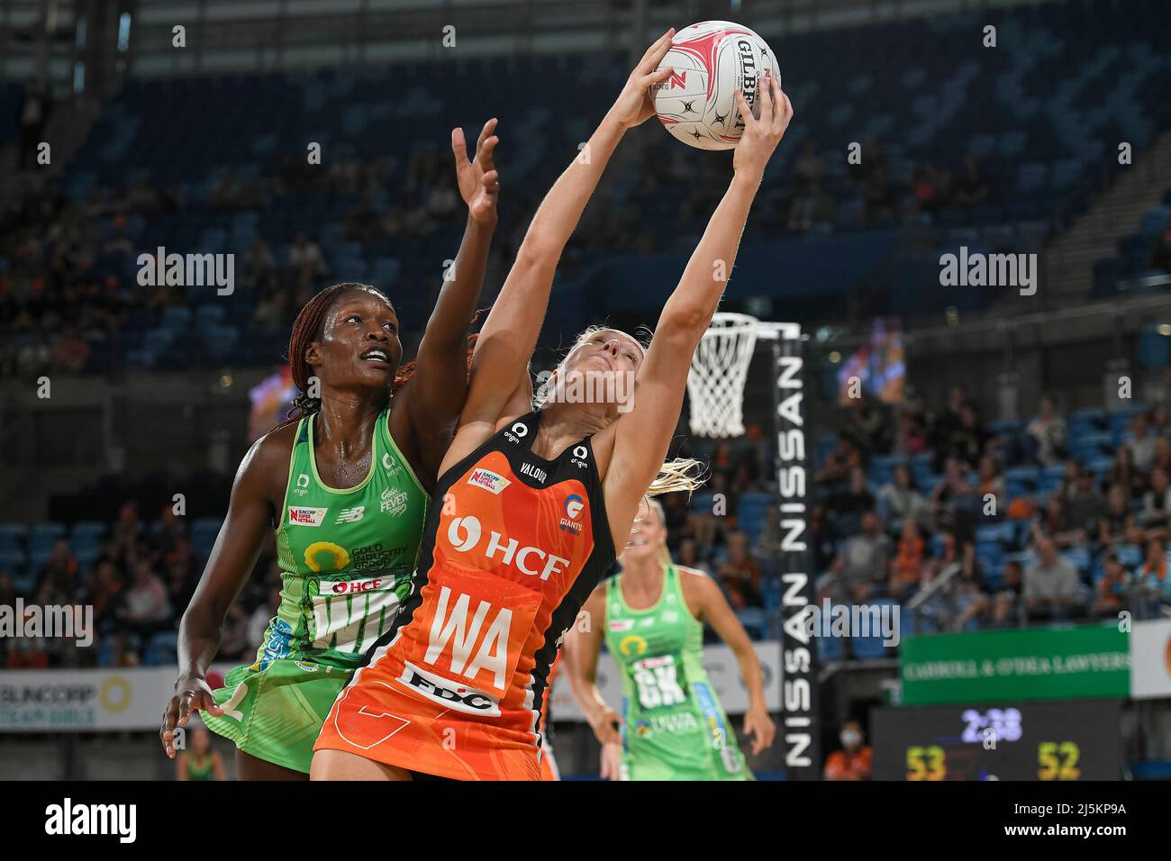 24th April 2022; Ken Rosewall Arena, Sydney, New South Wales, Australia ...