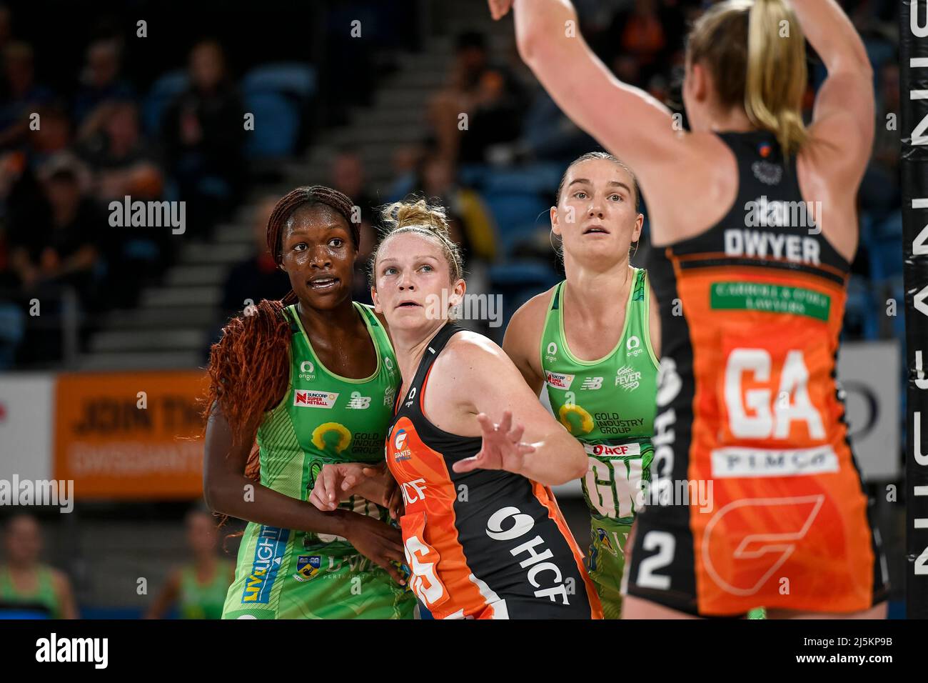 24th April 2022; Ken Rosewall Arena, Sydney, New South Wales, Australia ...