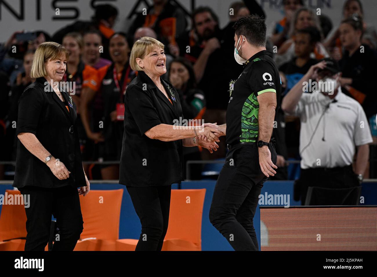 24th April 2022; Ken Rosewall Arena, Sydney, New South Wales, Australia ...