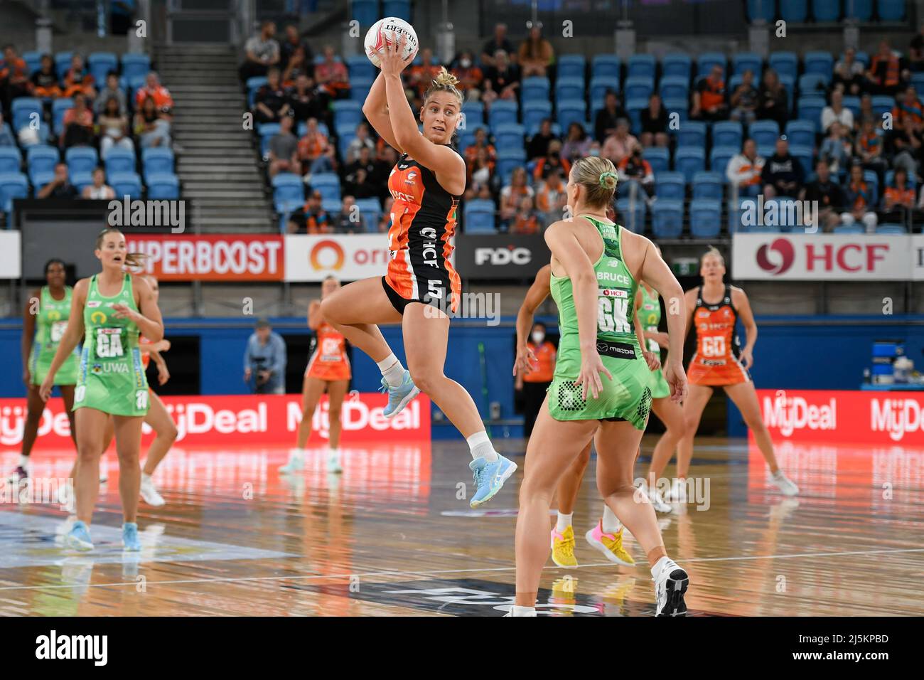 24th April 2022; Ken Rosewall Arena, Sydney, New South Wales, Australia ...