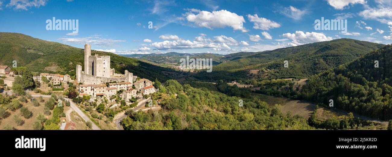 The abandoned fortress of Pierle sits at the end of the Pierle Valley ...