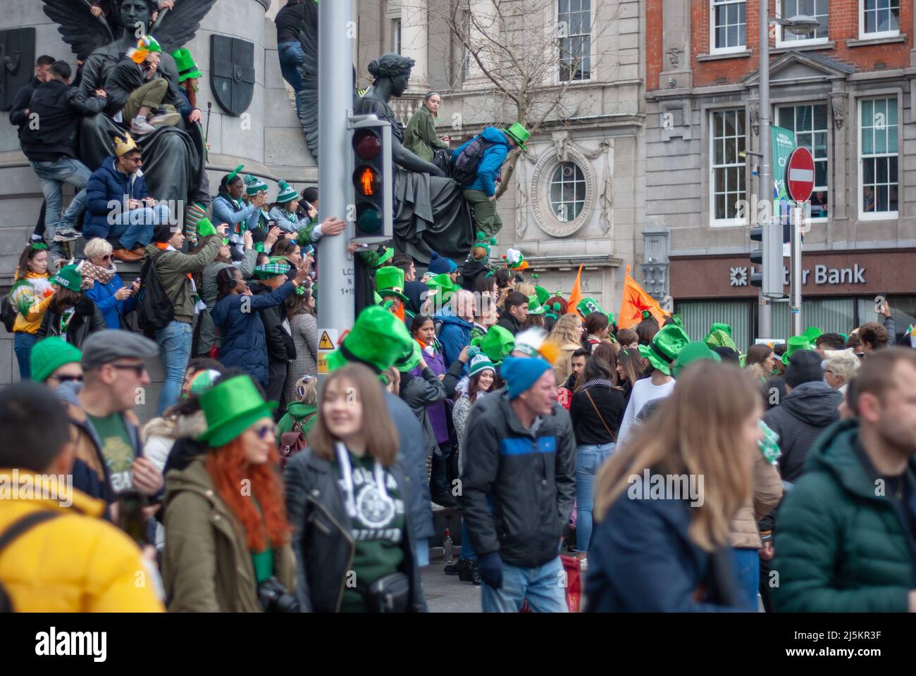 Dublin Ireland St Patrics day parade Stock Photo - Alamy