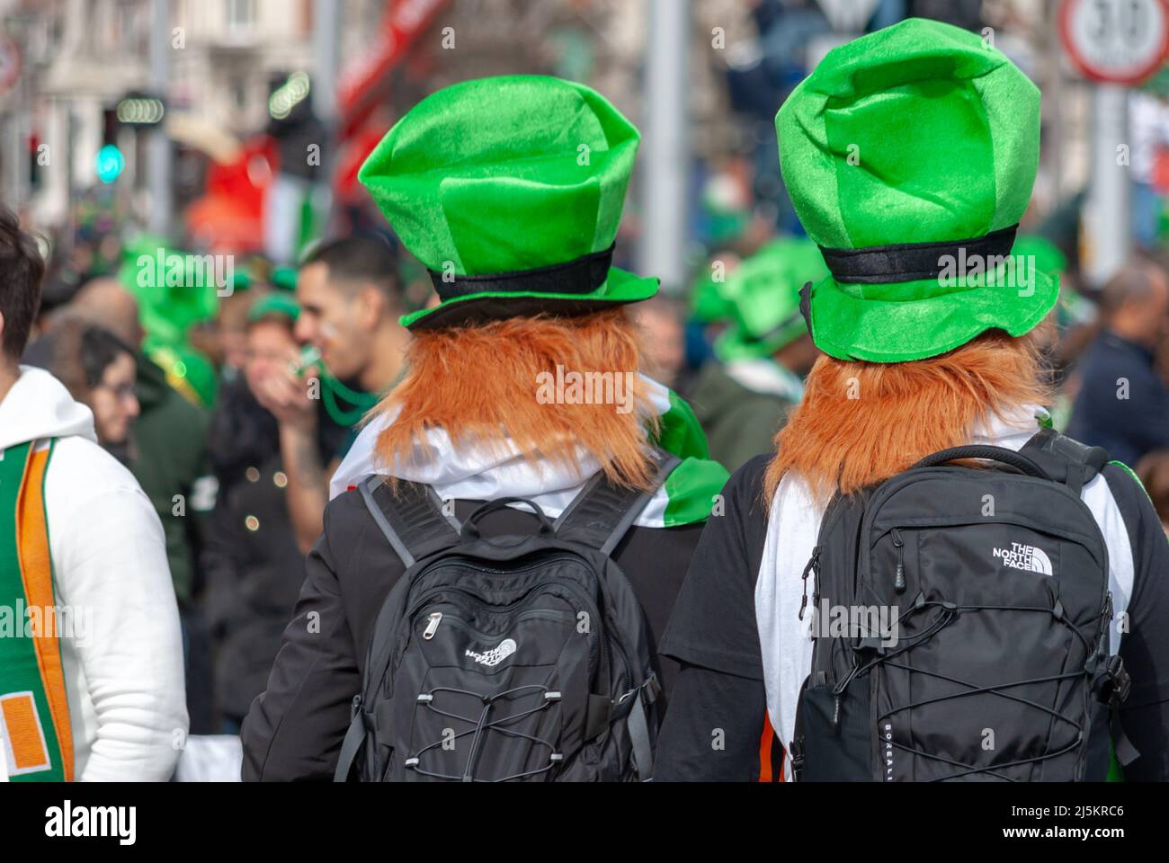 Dublin Ireland St Patrics day parade Stock Photo - Alamy