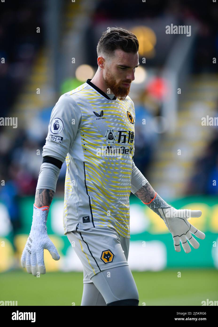 Turf Moor, Burnley, Lancashire, UK. 24th Apr, 2022. Premier League ...