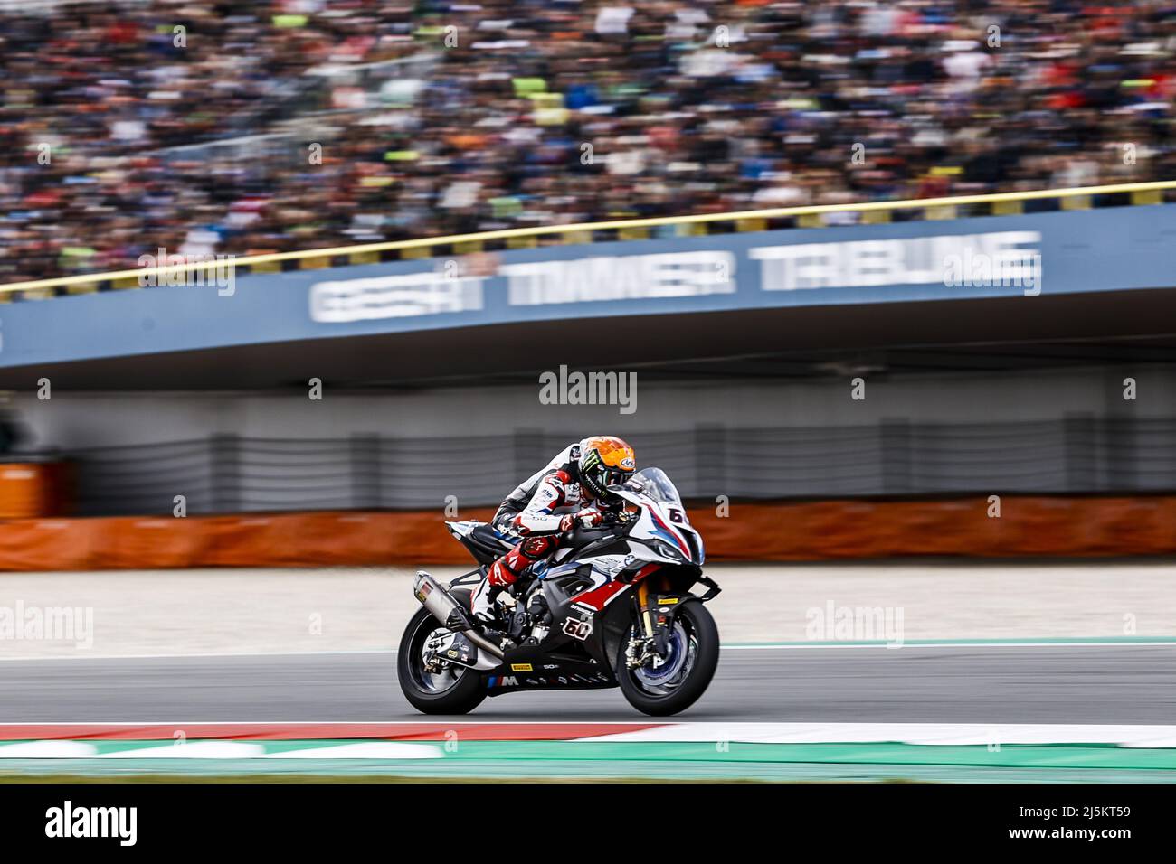 ASSEN - Michael van der Mark (NED) on his BMW during the World ...