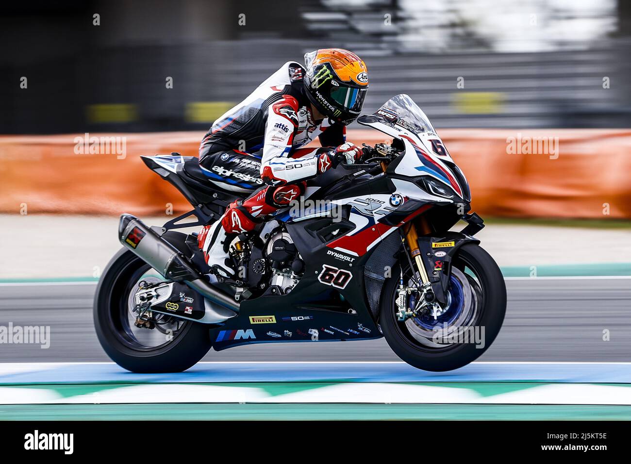 ASSEN - Michael van der Mark (NED) on his BMW during the World ...