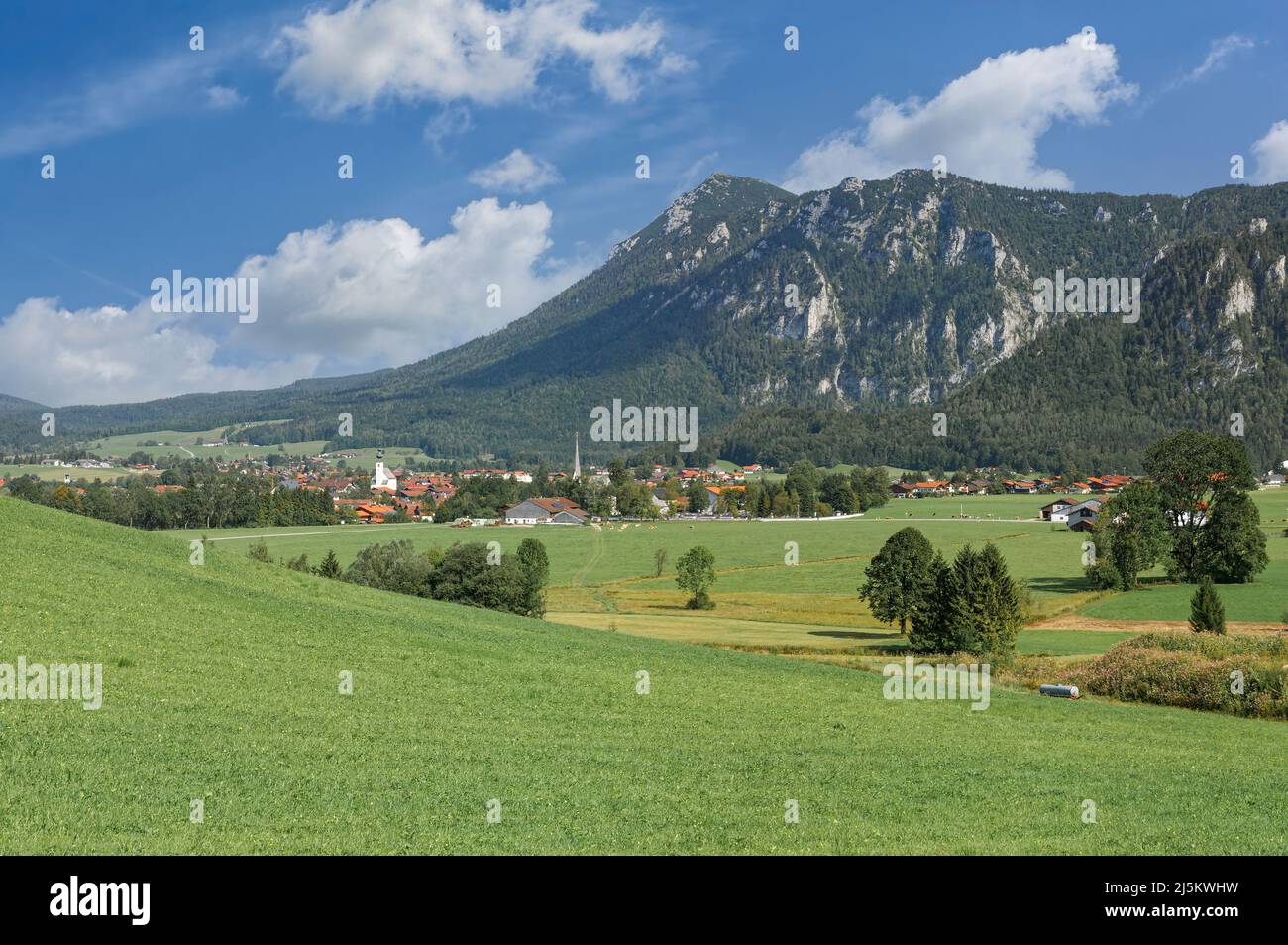 Village of Inzell,Chiemgau,Bavaria,Germany Stock Photo - Alamy
