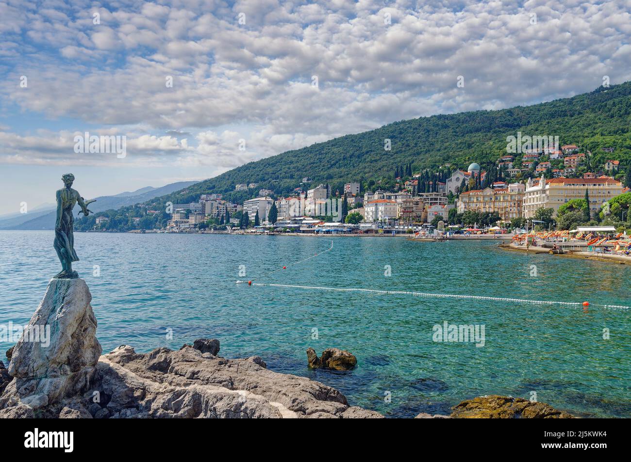 Opatija croatia promenade hi-res stock photography and images - Alamy