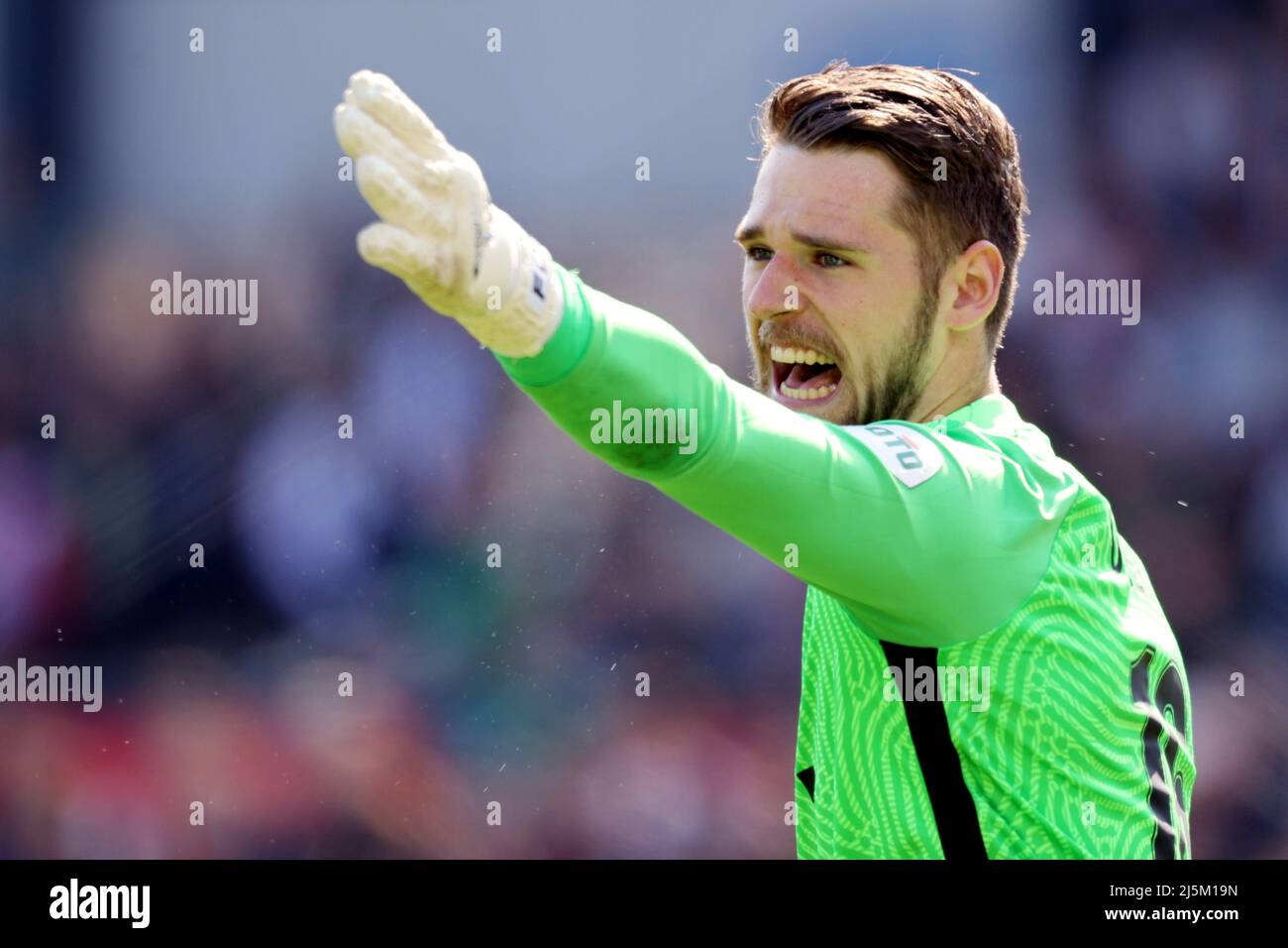 ROTTERDAM - FC Utrecht goalkeeper Fabian de Keijzer during the Dutch ...