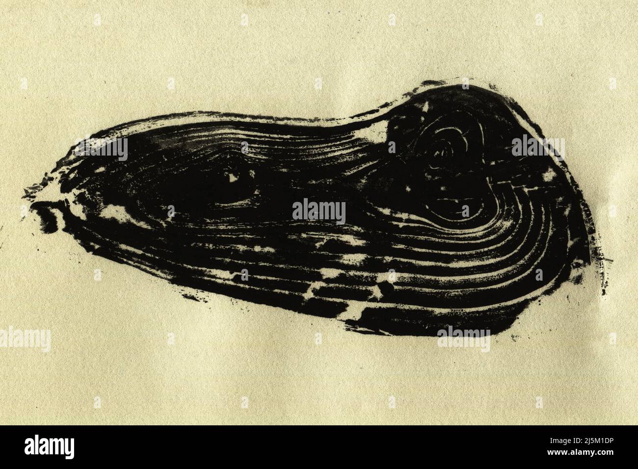 Abstract hand painted texture. Black acrylic paint. Grunge background ...