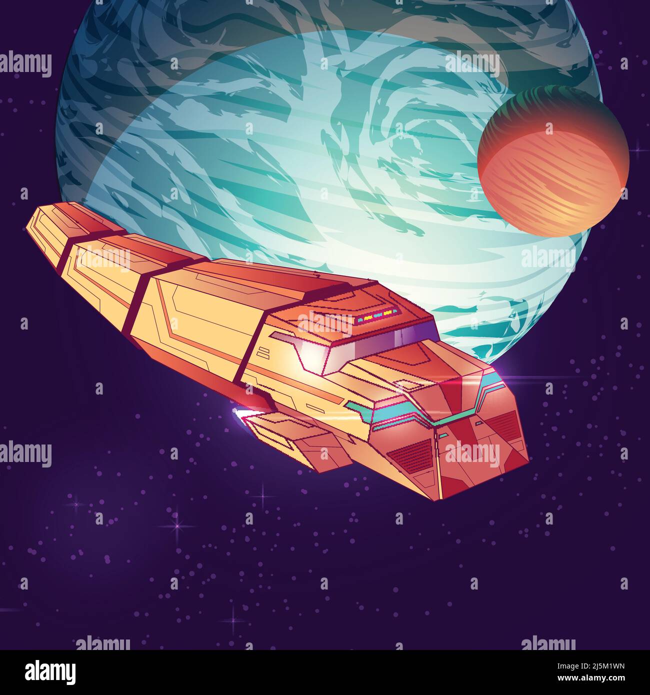 Space Shuttle In Outer Sphere