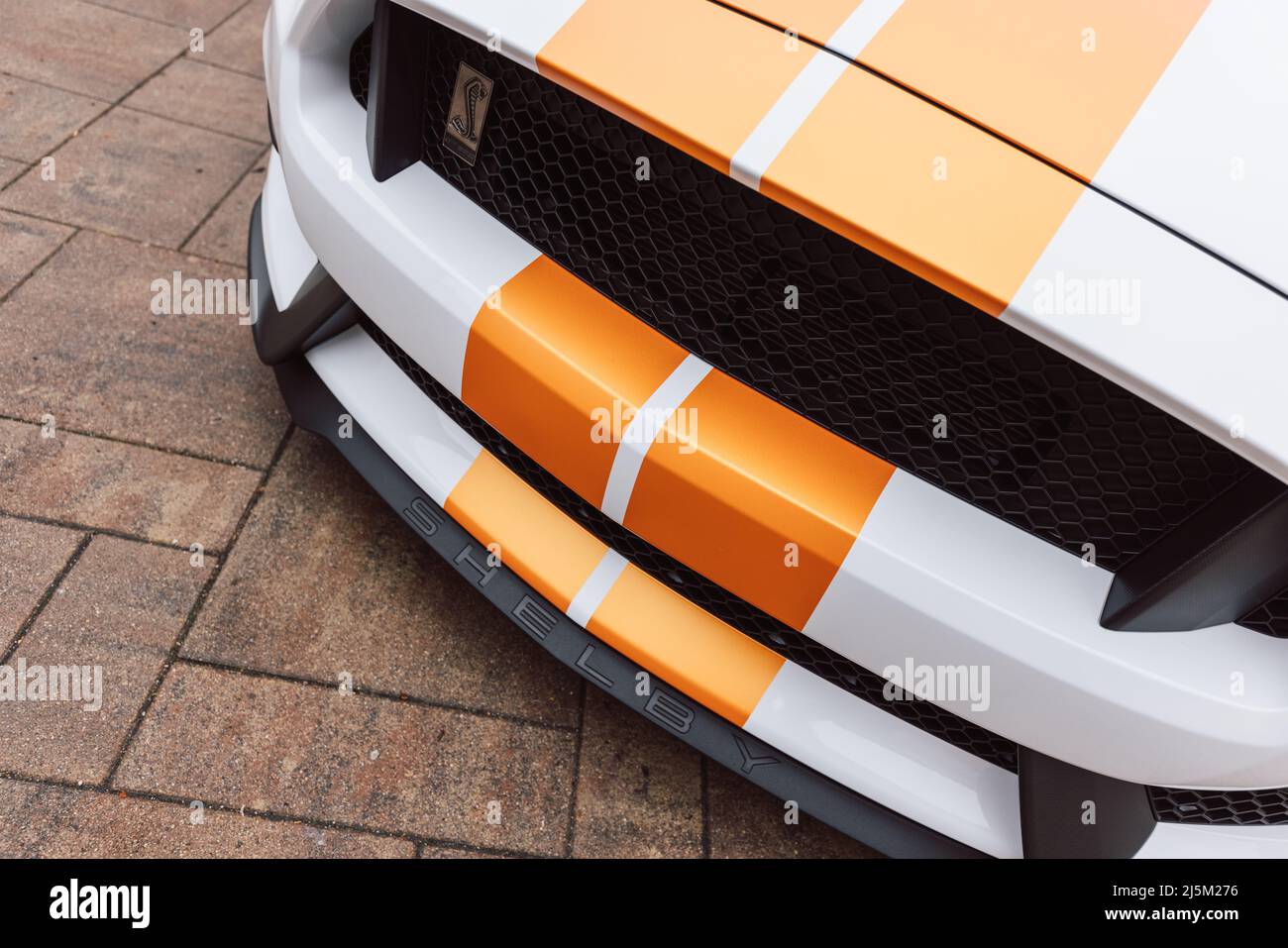 2022 Mustang Orange