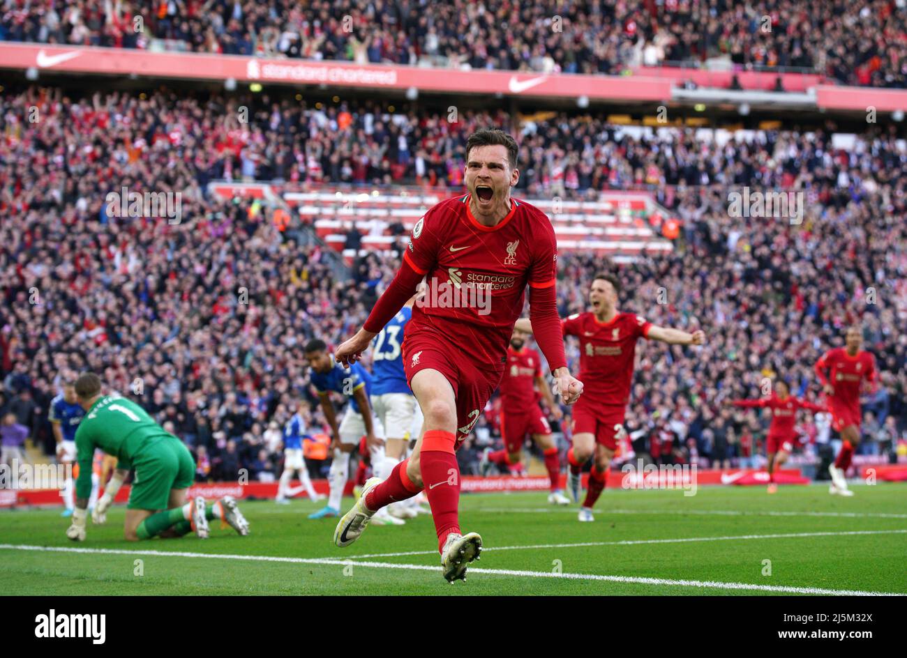 Andrew robertson everton anfield hi-res stock photography and images ...