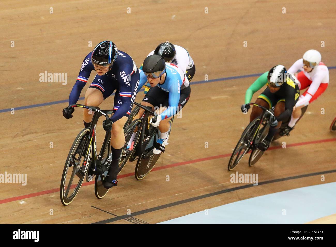 Women in track cycling hi-res stock photography and images - Alamy