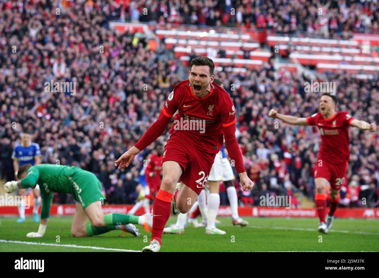 Andrew robertson everton anfield hi-res stock photography and images ...