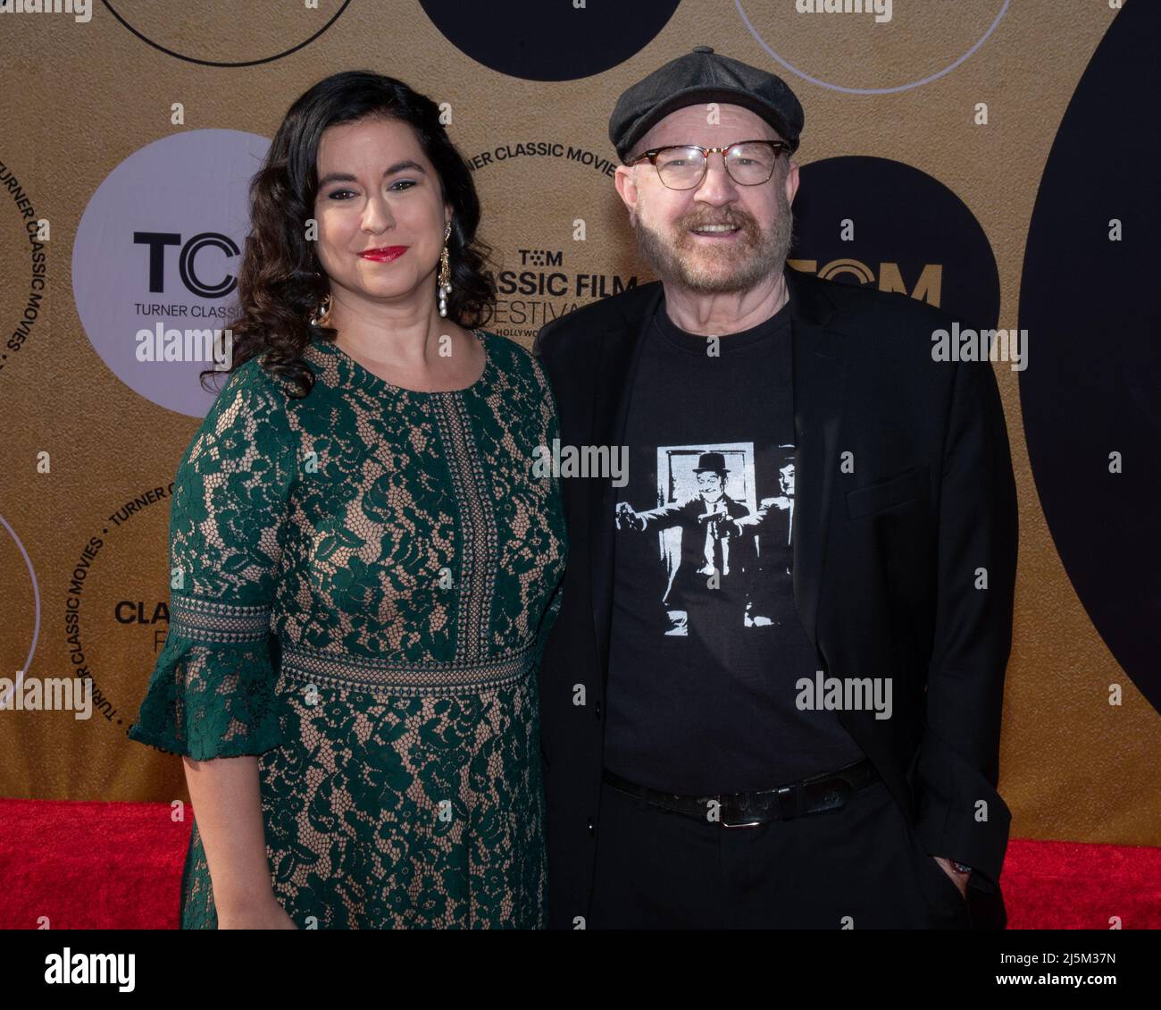 April 21, 2022, Hollywood, California, USA: Sarah Spiegel and Jim ...