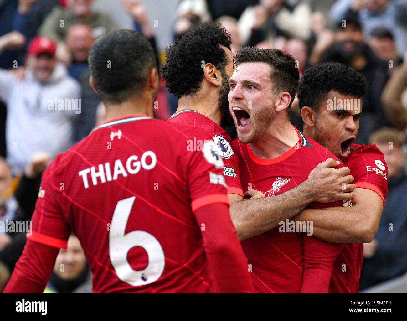 Andrew robertson everton anfield hi-res stock photography and images ...