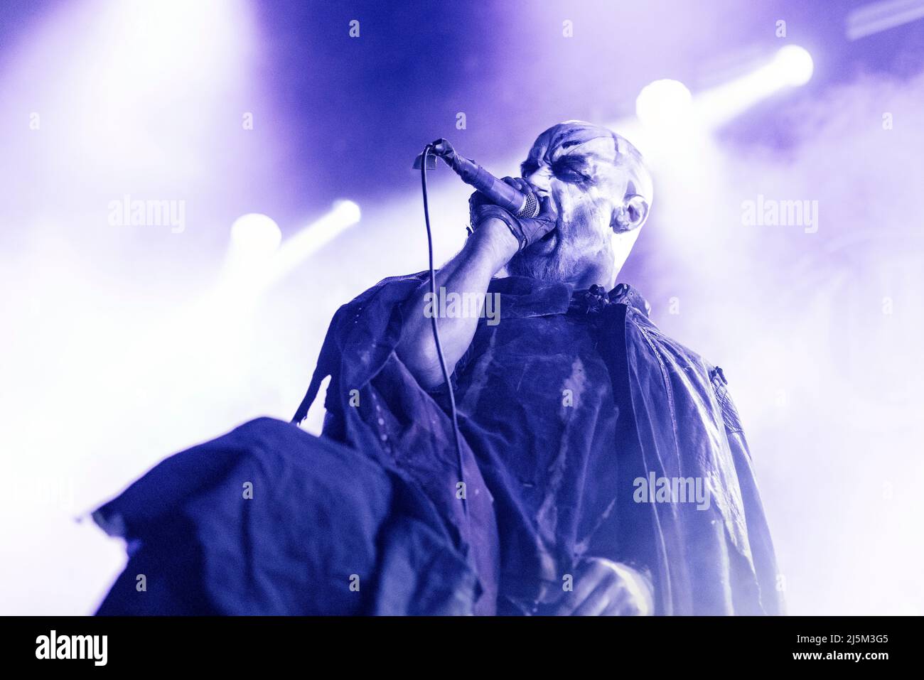 Oslo, Norway. 17th, April 2022. The Norwegian black metal band Taake ...