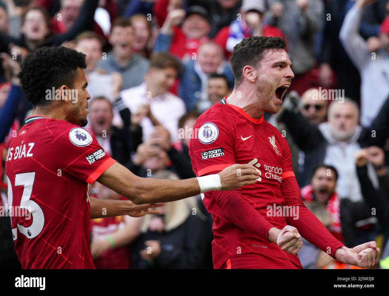 Andrew robertson everton anfield hi-res stock photography and images ...