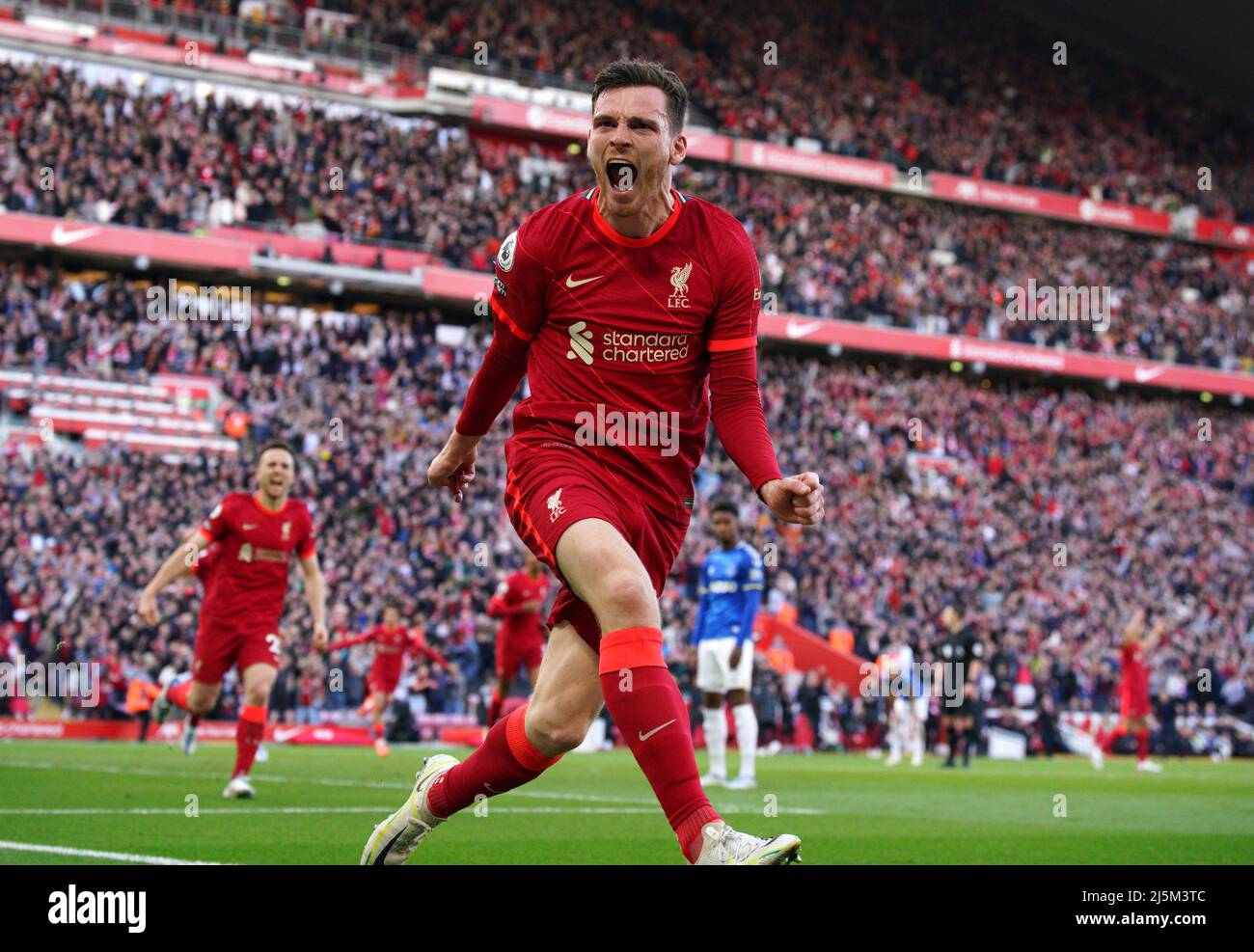 Andrew robertson everton anfield hi-res stock photography and images ...