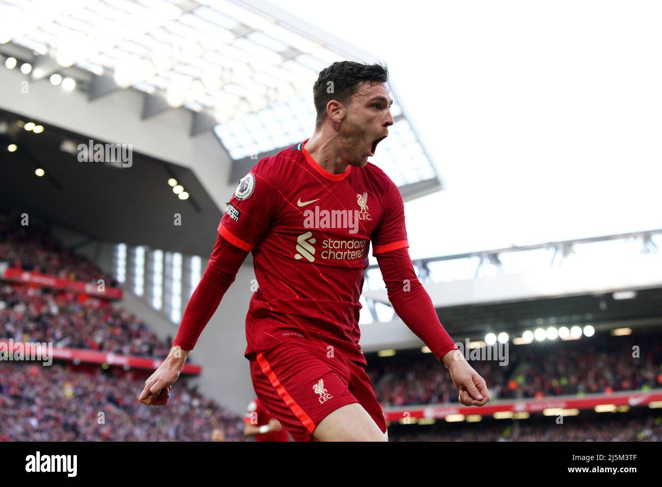 Andrew robertson everton anfield hi-res stock photography and images ...