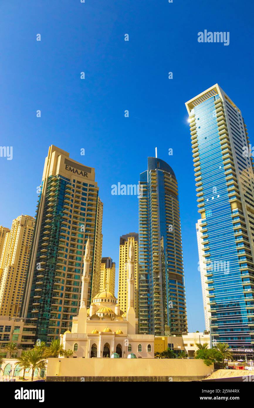 Dubai popular residential area hi-res stock photography and images - Alamy