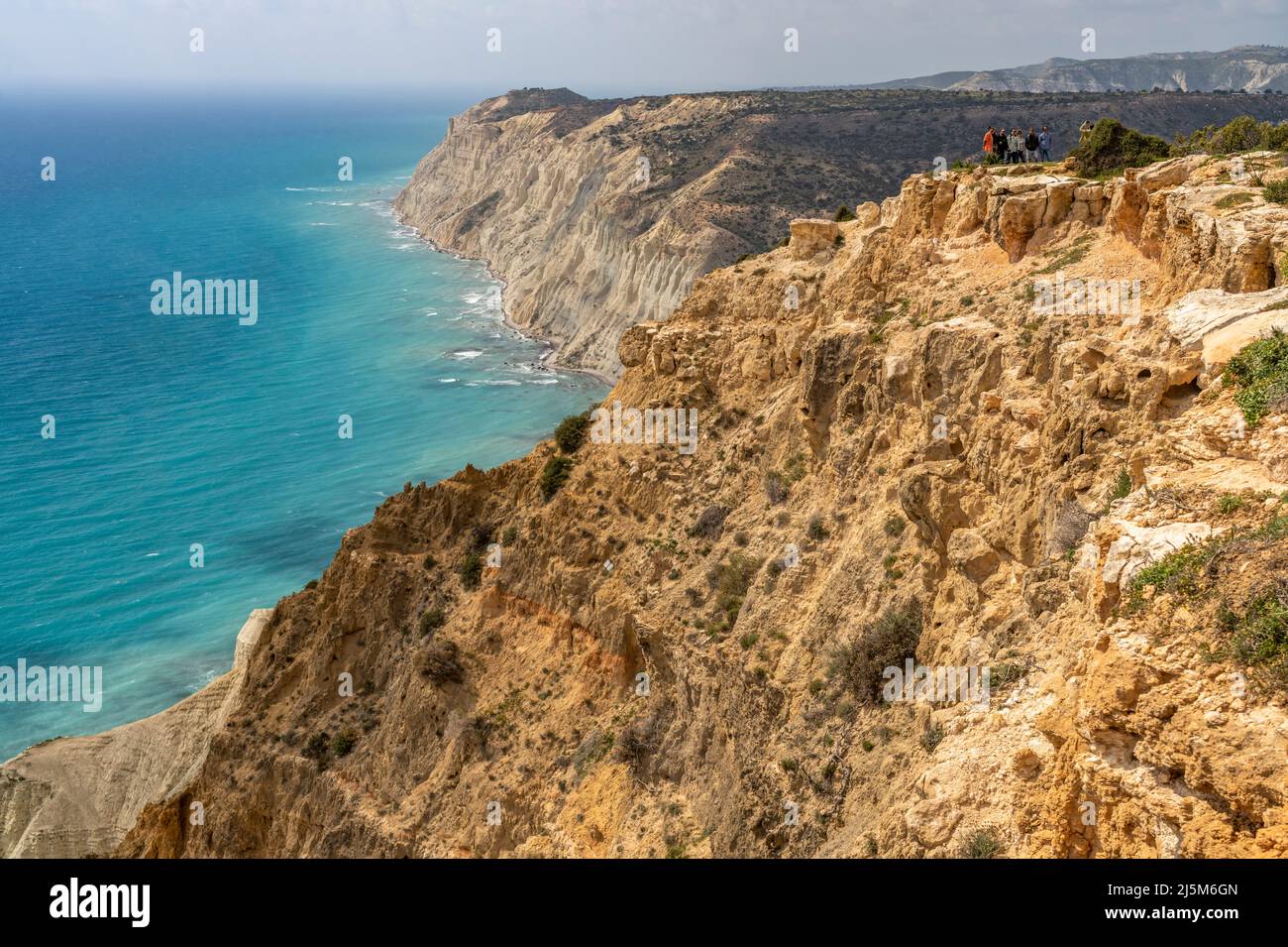Die Steilküste vom Kap Aspro bei Pissouri, Zypern, Europa | The steep ...