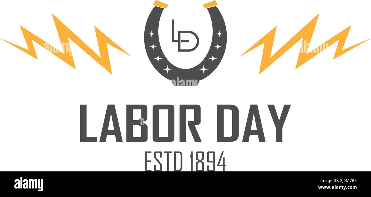 Labor day icon design illustration template vector Stock Vector Image ...