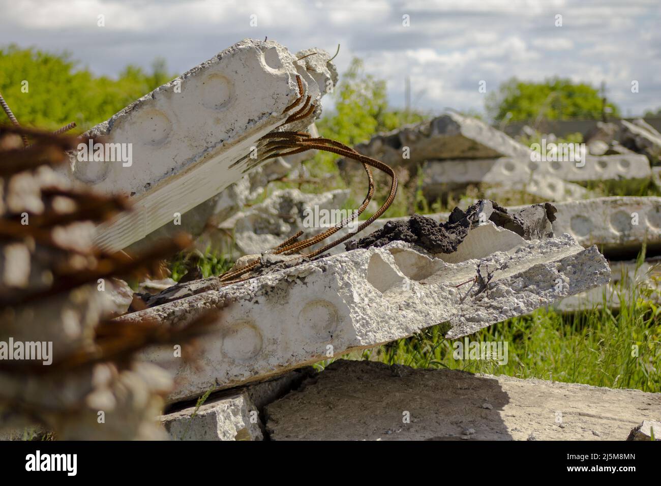 Large details of the multi-storey panel residential buildings of the ...