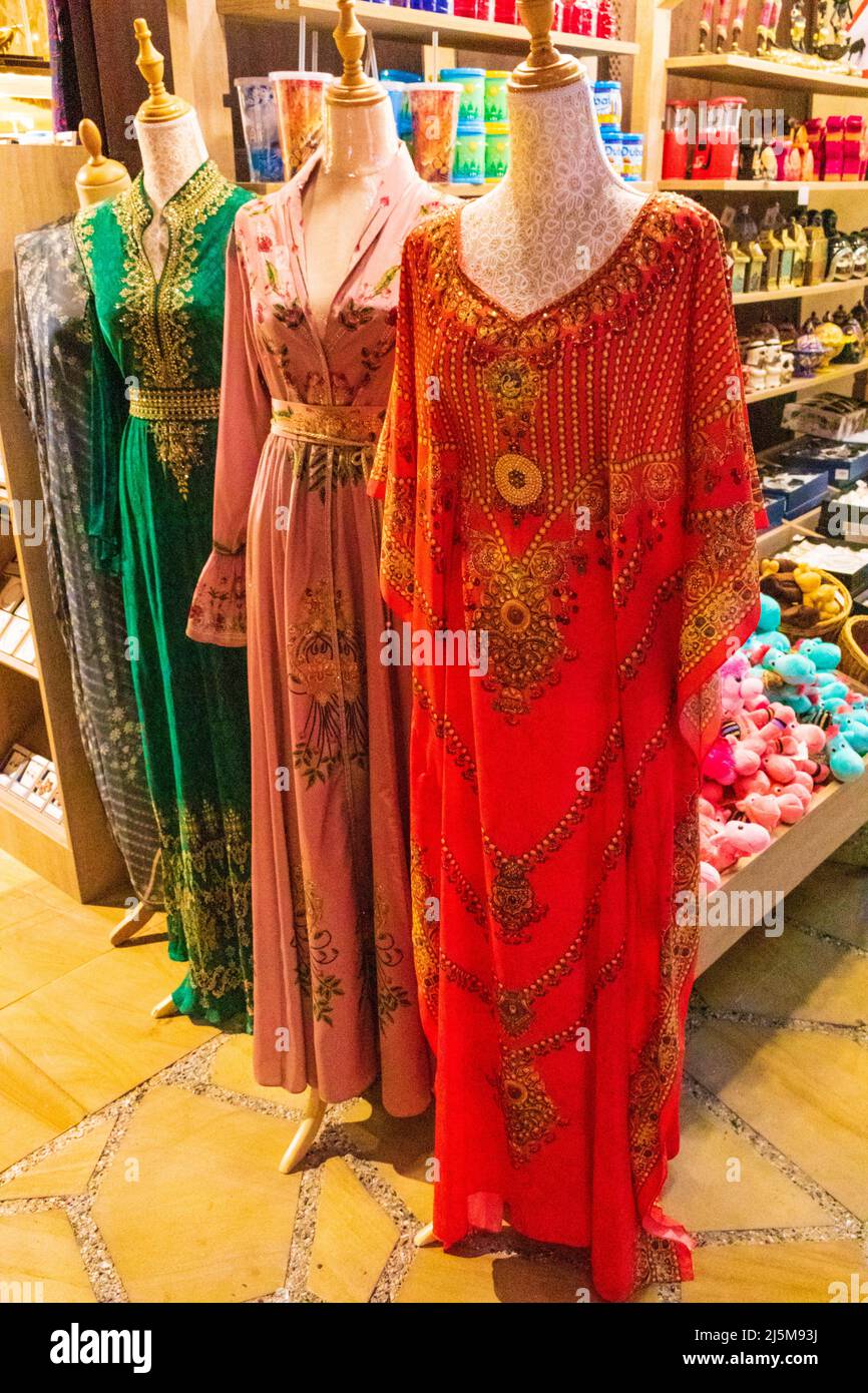 View of Souk Madinat Jumeirah- Bazaar in traditional Middle Eastern ...