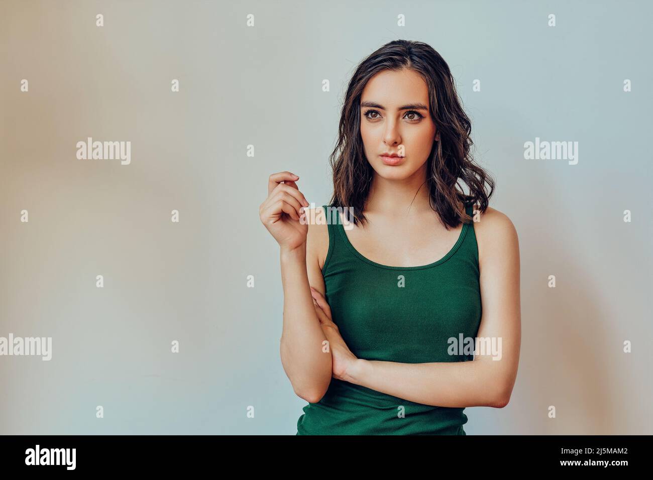 Interested woman hi-res stock photography and images - Alamy