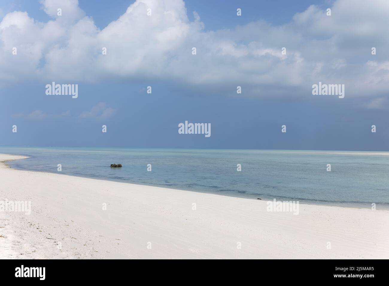 Bangaram island, Lakshadweep, India. Natural beauty of the island with ...