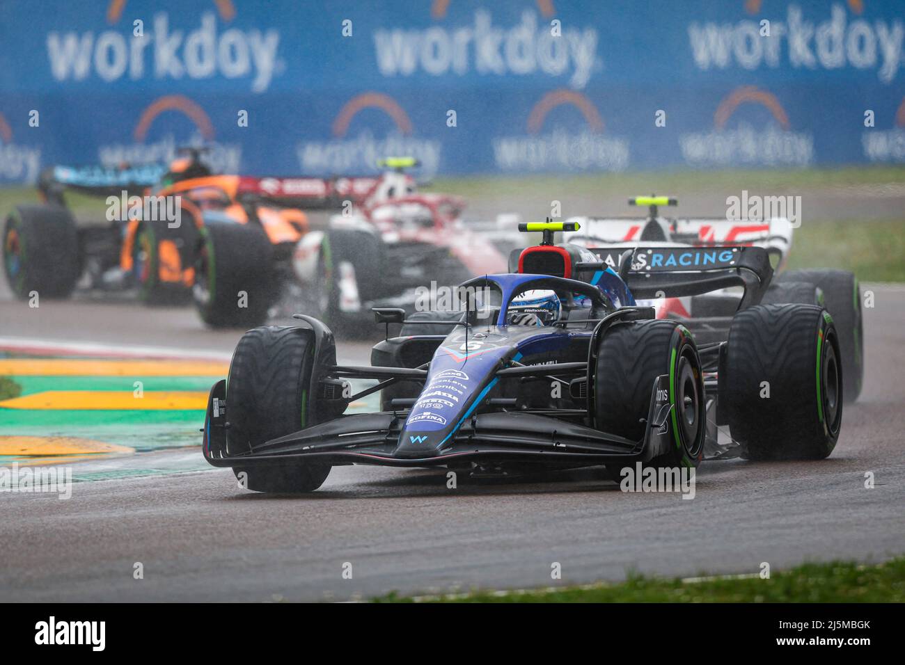 Imola, Italy. 24th Apr, 2022. #6 Nicholas Latifi (CAN, Williams Racing ...