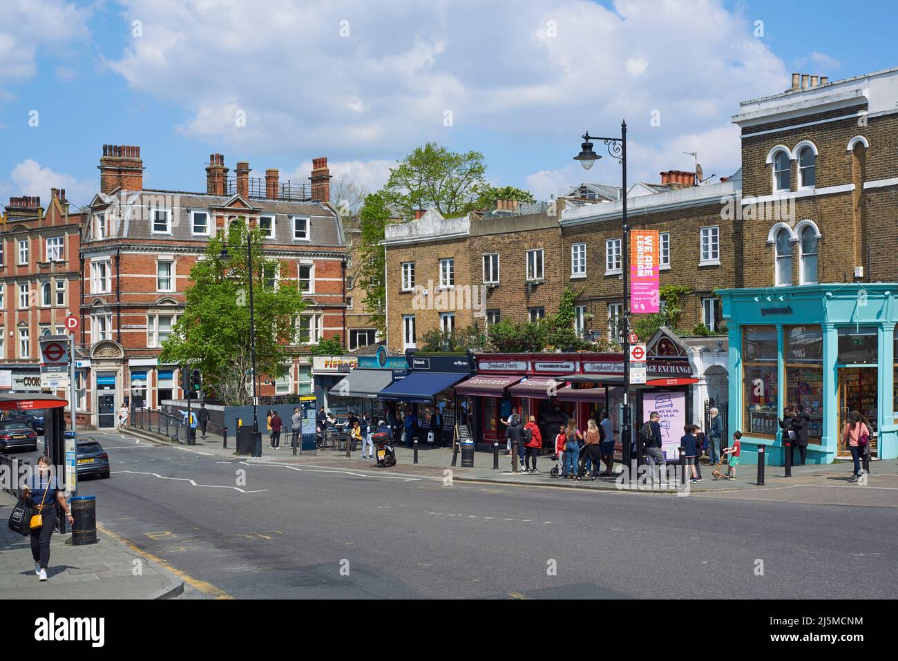 The centre of Blackheath Village, South East London, UK Stock Photo - Alamy
