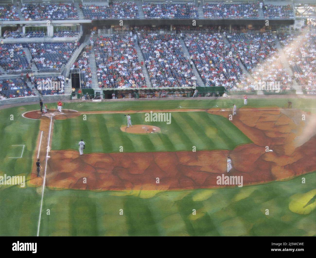 Stadium baseball fans crowd team hi-res stock photography and images ...