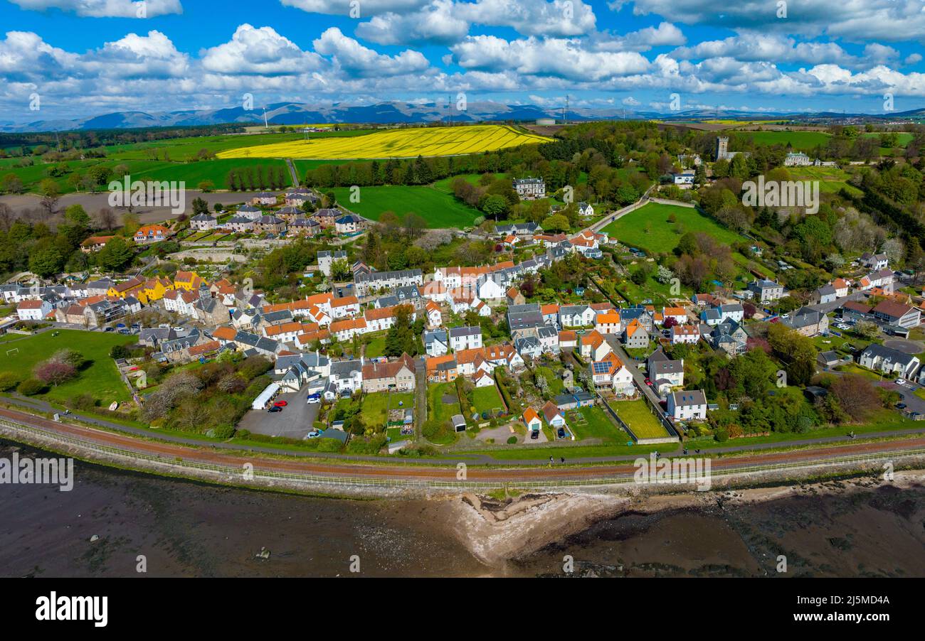Culross aerial photograph hi-res stock photography and images - Alamy