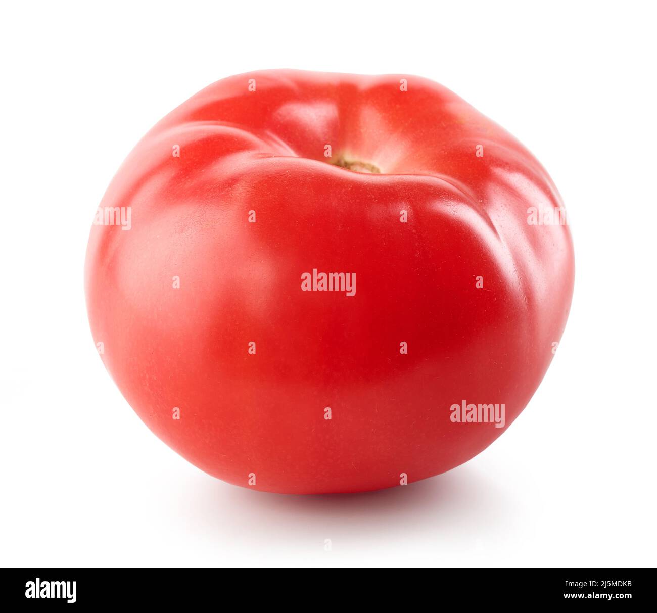 fresh red ripe tomato isolated on white background Stock Photo - Alamy