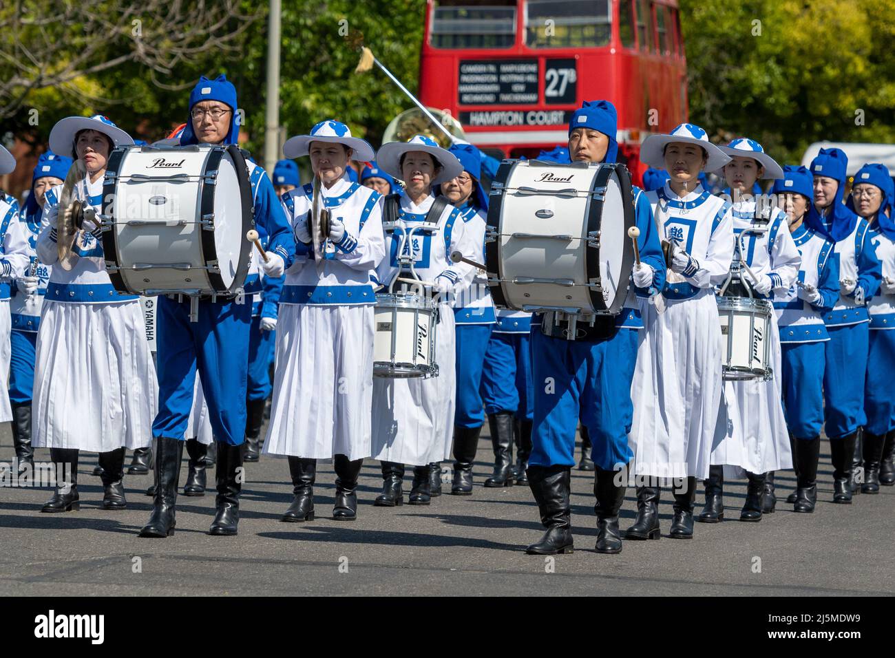 Davis, CA - April 23 2022. Picnic Day parade at the University of ...